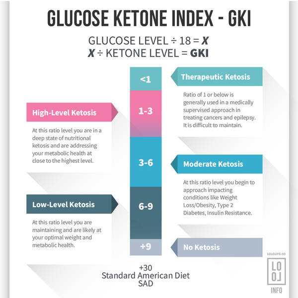 Glucose Ketone Index - GKI - LoLo Life