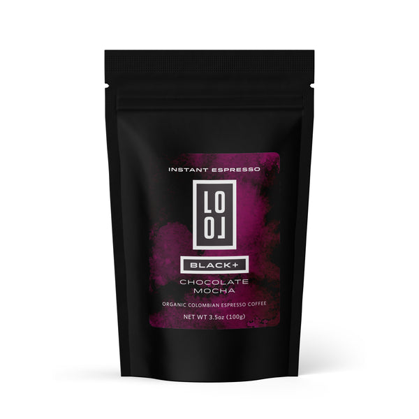 LoLo BLACK+ Organic Instant Espresso Coffee - Mocha - LoLo Life